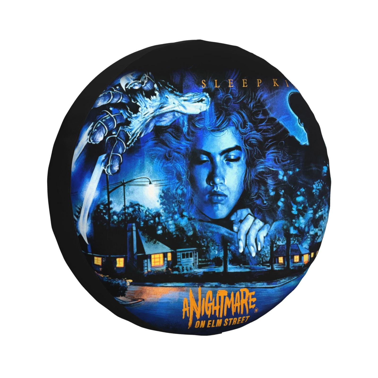 Horror Movie Freddy Krueger Tire Cover Weatherproof Universal Wheel ...