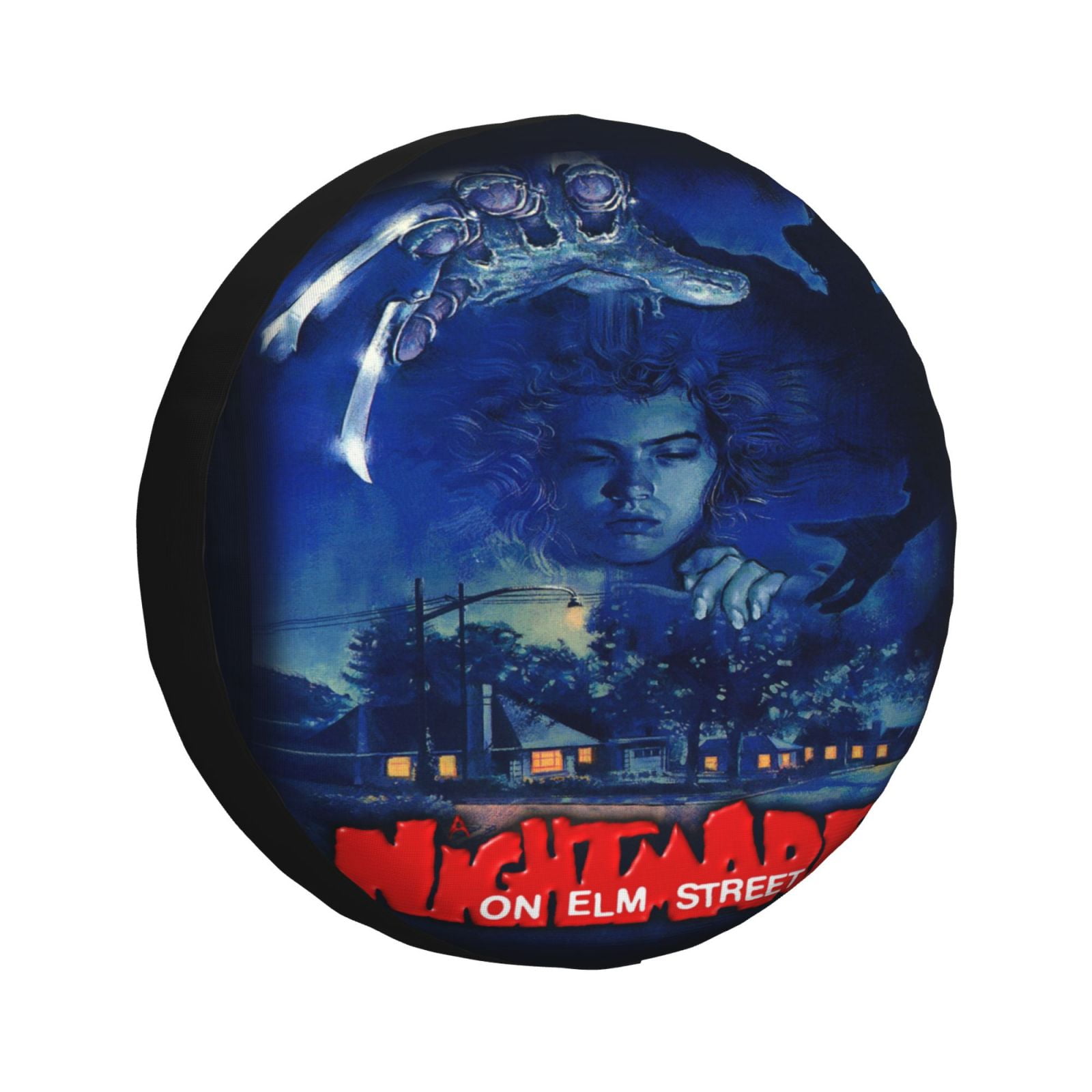 Horror Movie Freddy Krueger Tire Cover Weatherproof Universal Wheel ...