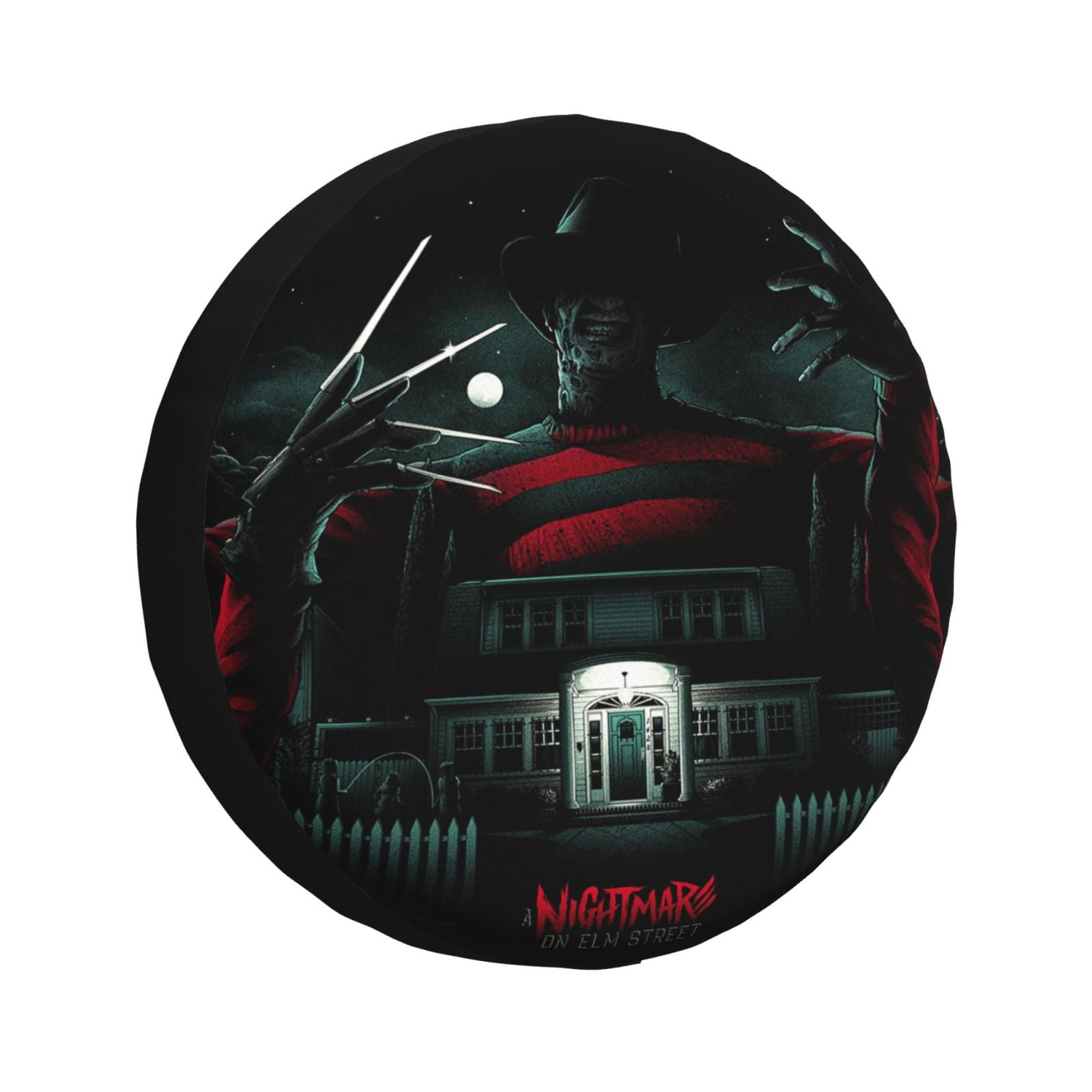 Horror Movie Freddy Krueger Tire Cover Weatherproof Universal Wheel ...