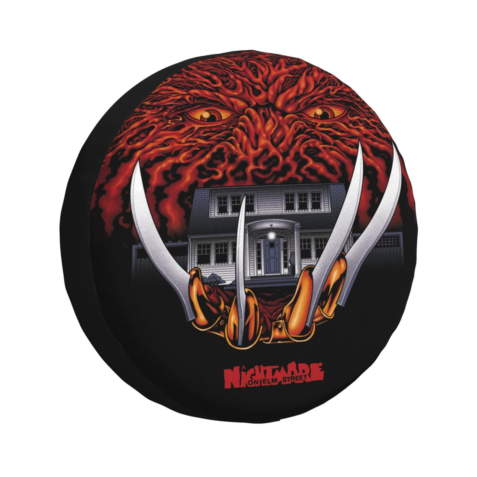 Horror Movie Freddy Krueger Tire Cover Weatherproof Universal Wheel ...