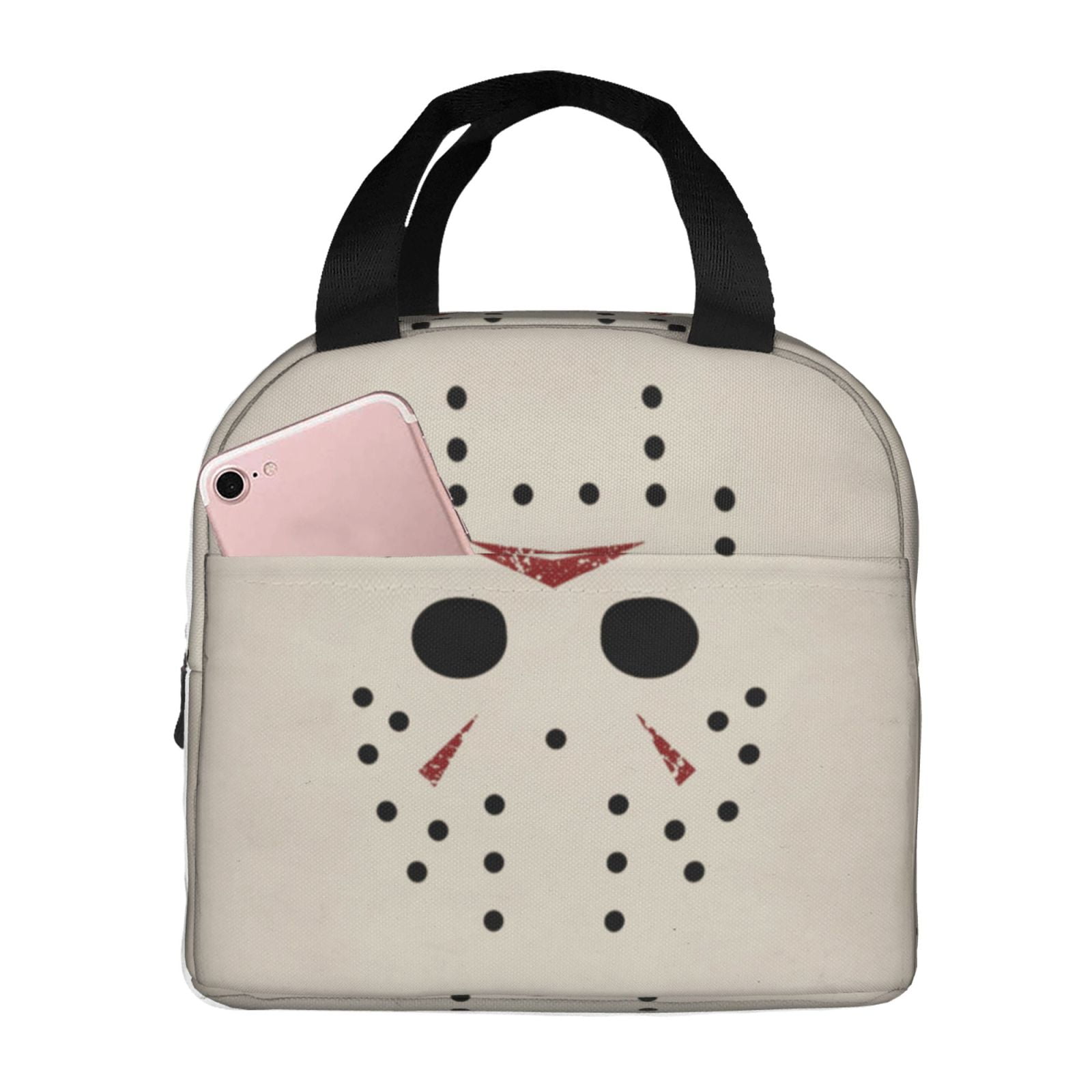Horror Movie Friday The 13th Lunch Bag Cartoon Insulated Portable Lunch ...