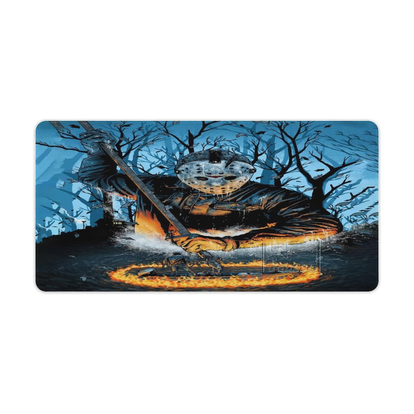 Horror Movie Friday The 13th Large Gaming Mouse Pad for Laptop Computer ...
