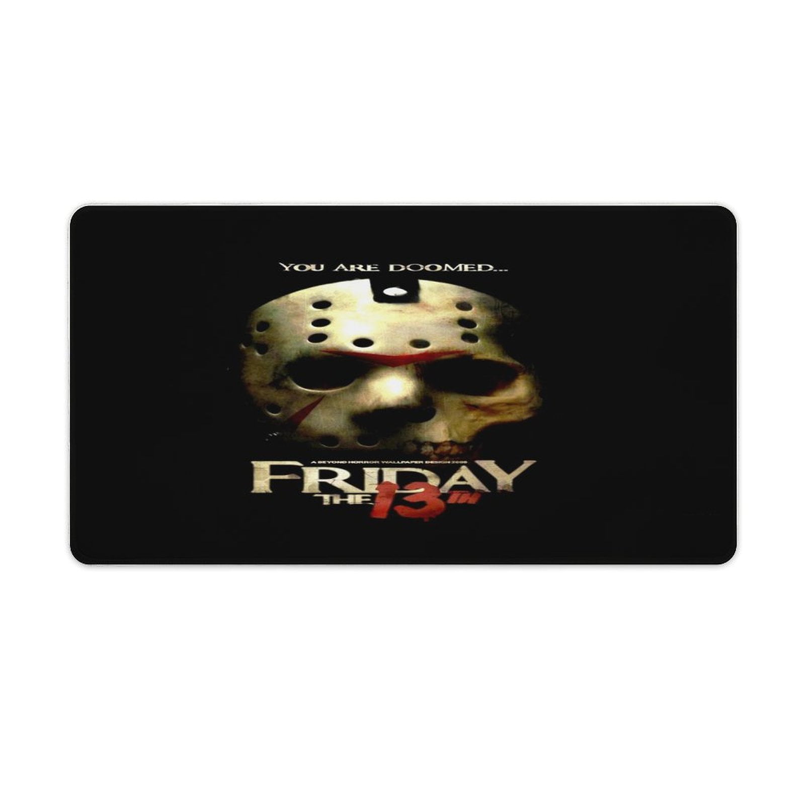 Horror Movie Friday The 13th Large Gaming Mouse Pad for Laptop Computer ...
