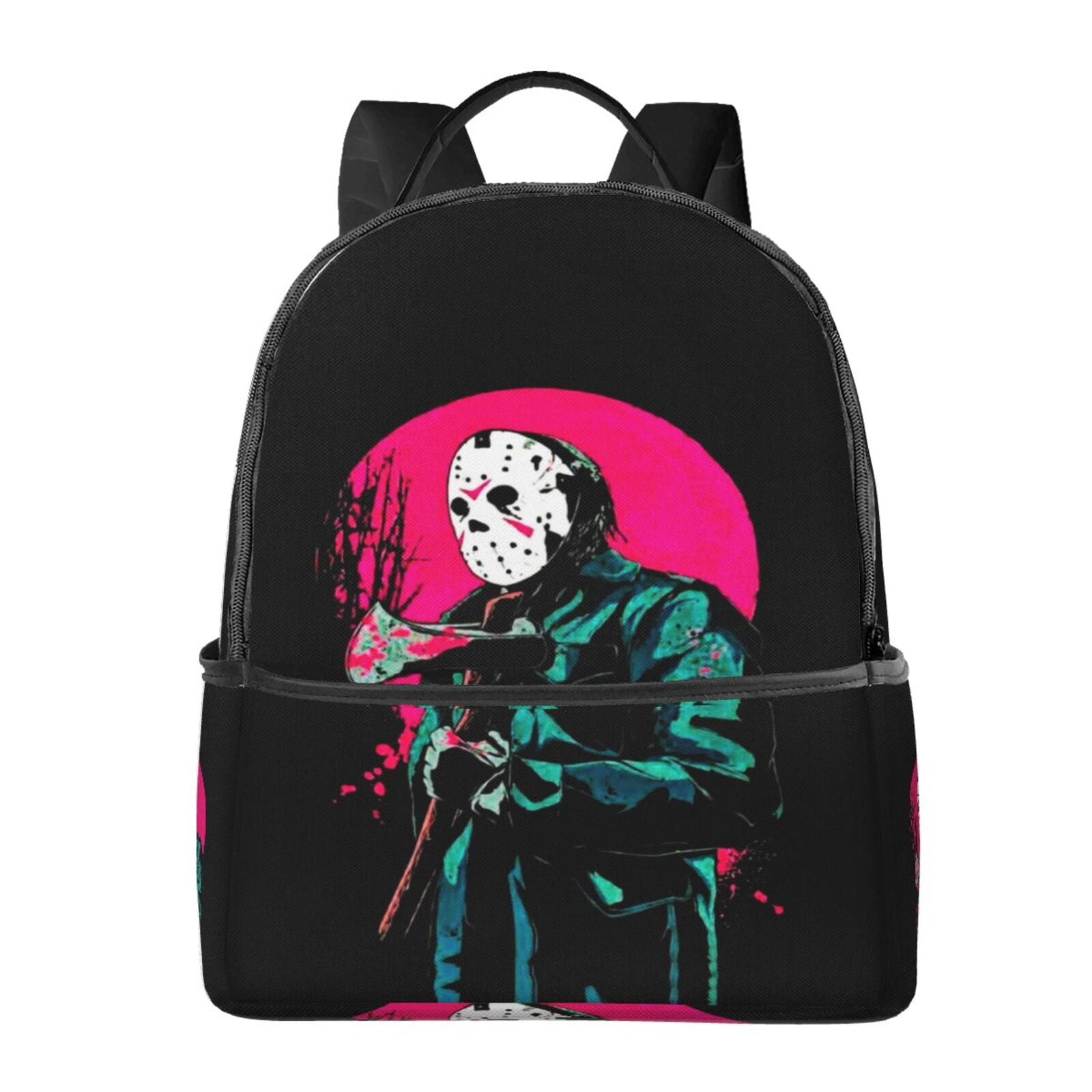 Horror Movie Friday The 13th Lightweight Casual Backpack Knapsack ...