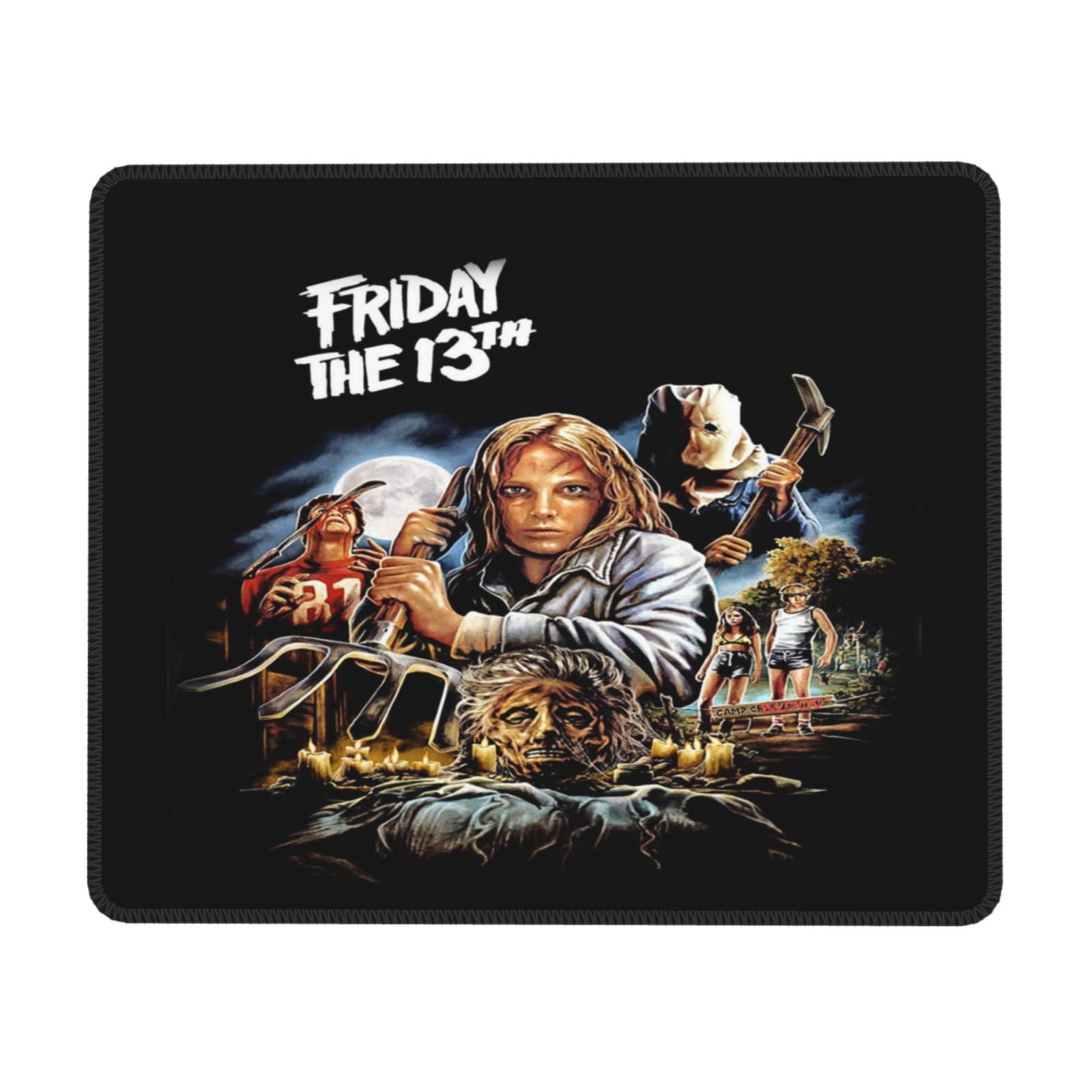 Horror Movie Friday The 13th Mouse Pad Non Slip Rubber Mouse Pad for ...