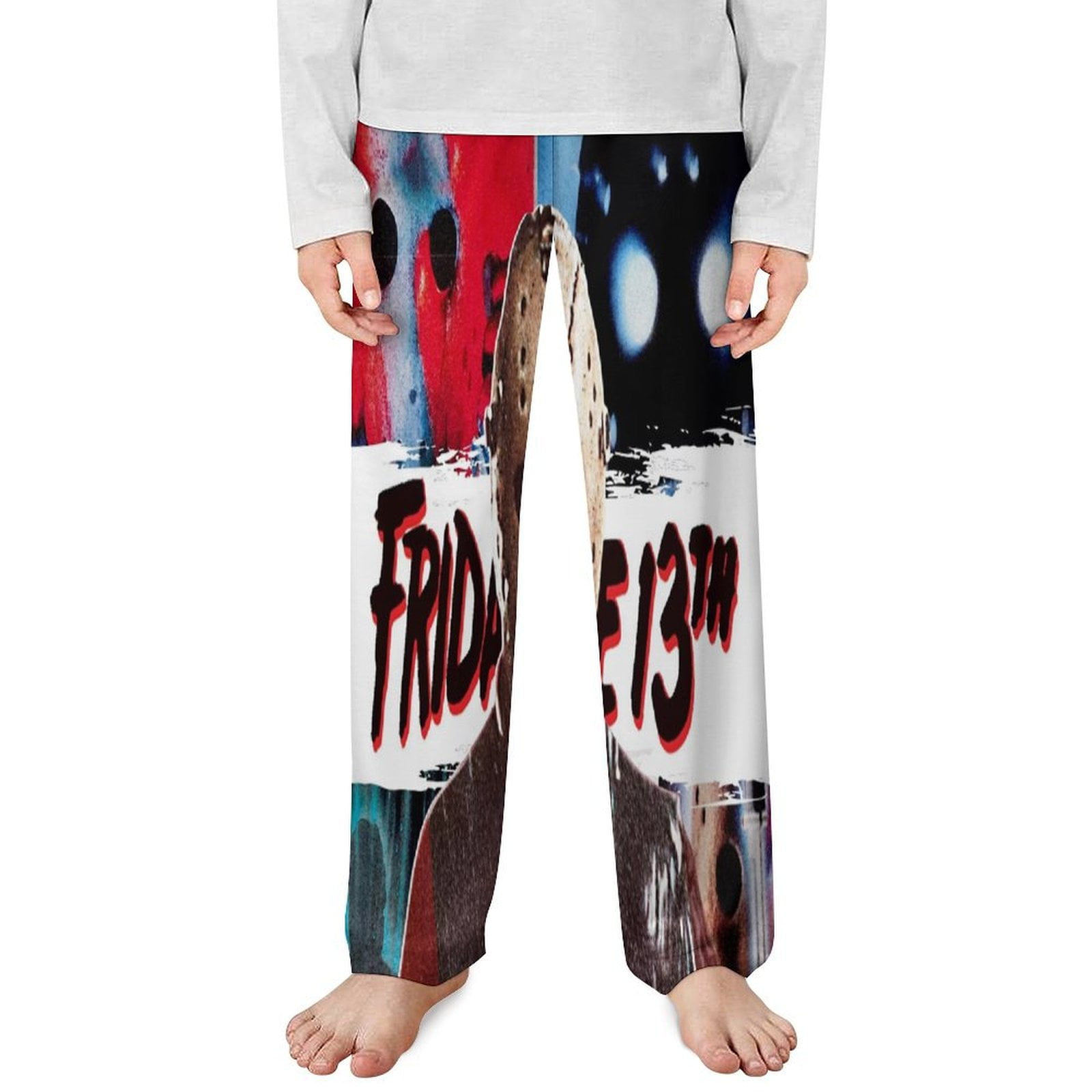 Horror Movie Friday The 13th Pajama Pants Long Sleep Pants Lounge ...