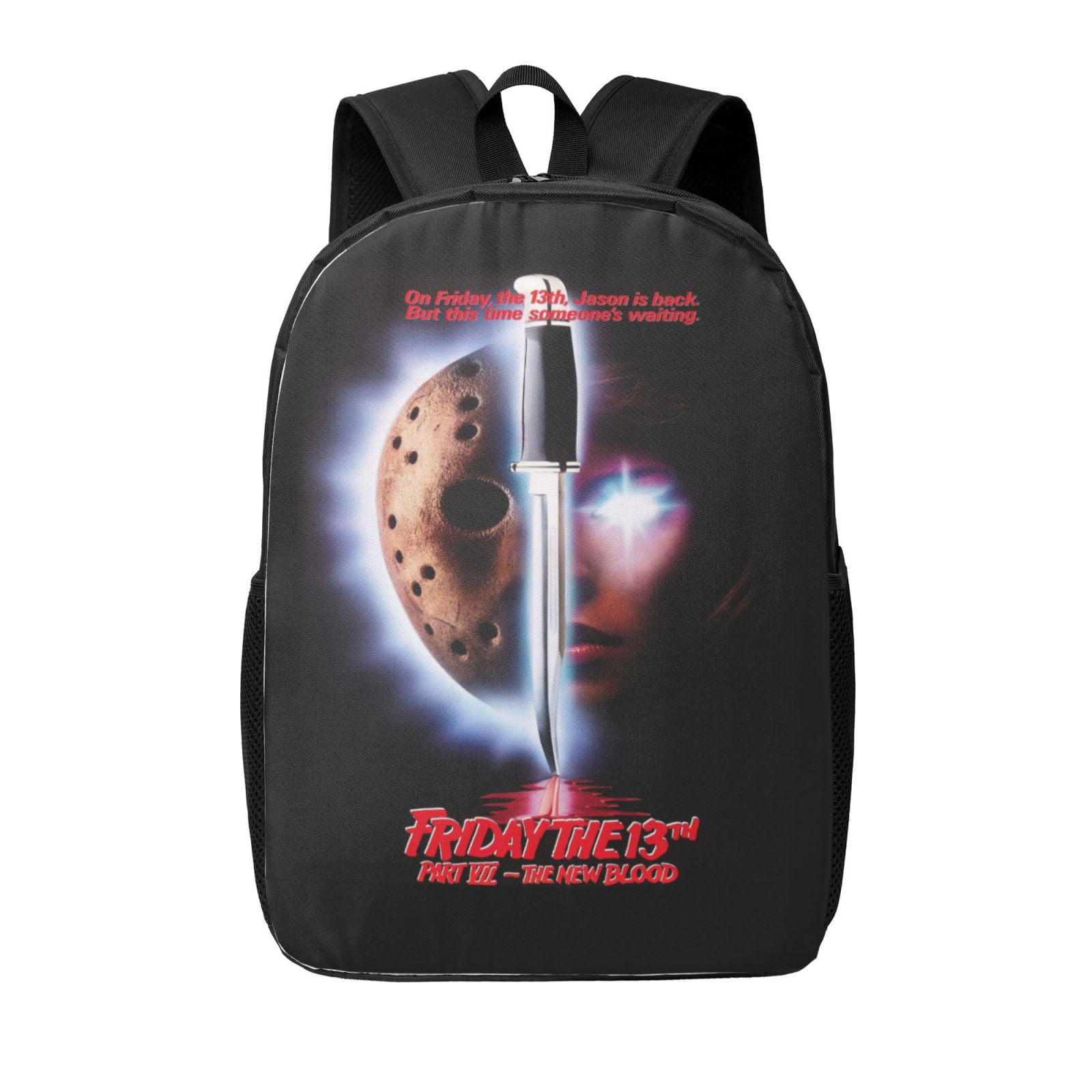 Horror Movie Friday The 13th School Backpack Middle School Bag Cartoon ...