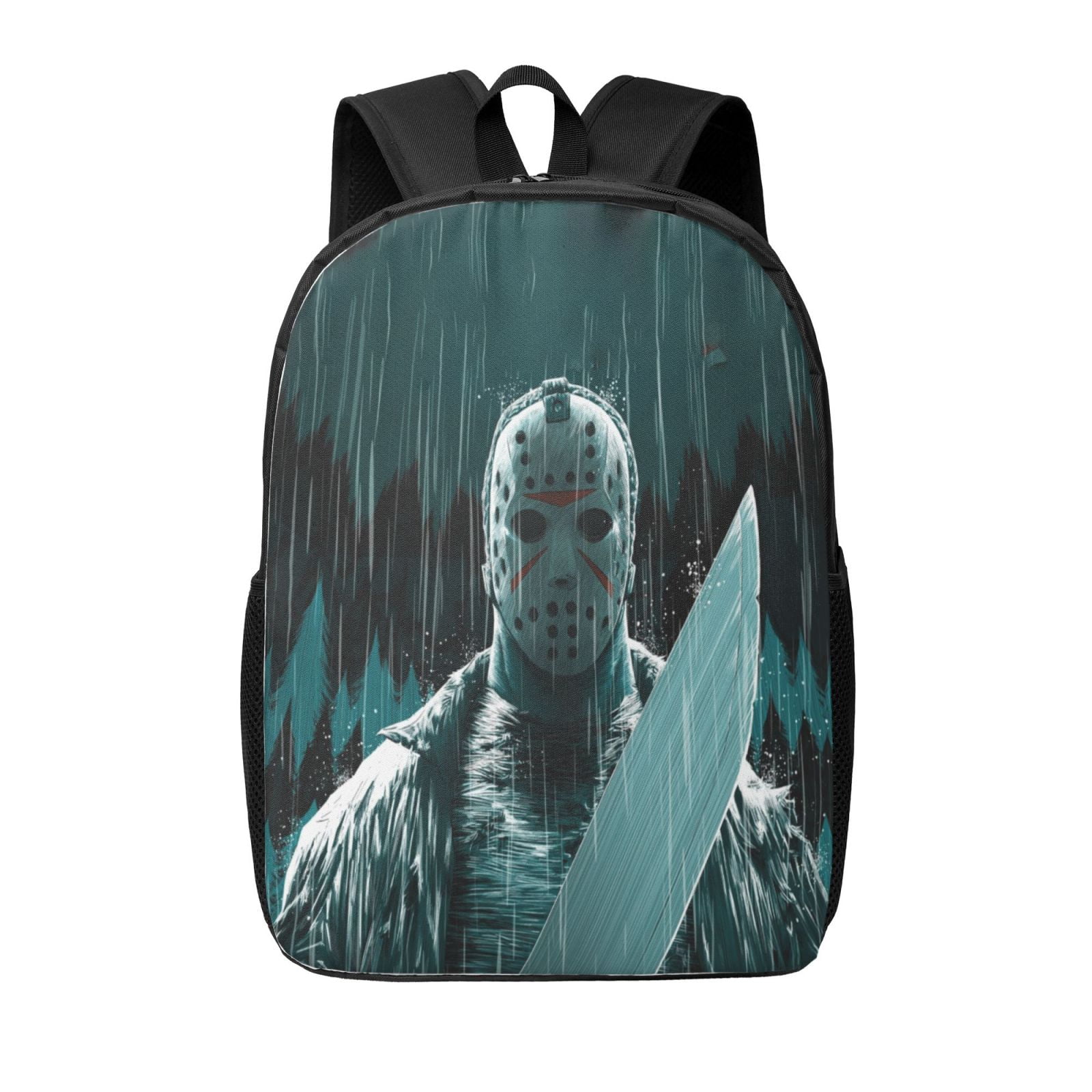 Horror Movie Friday The 13th Backpack Middle Cartoon Daypack Large ...