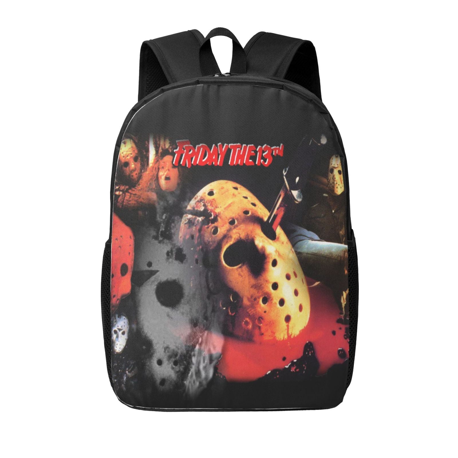 Horror Movie Friday The 13th School Backpack Middle School Bag Cartoon ...