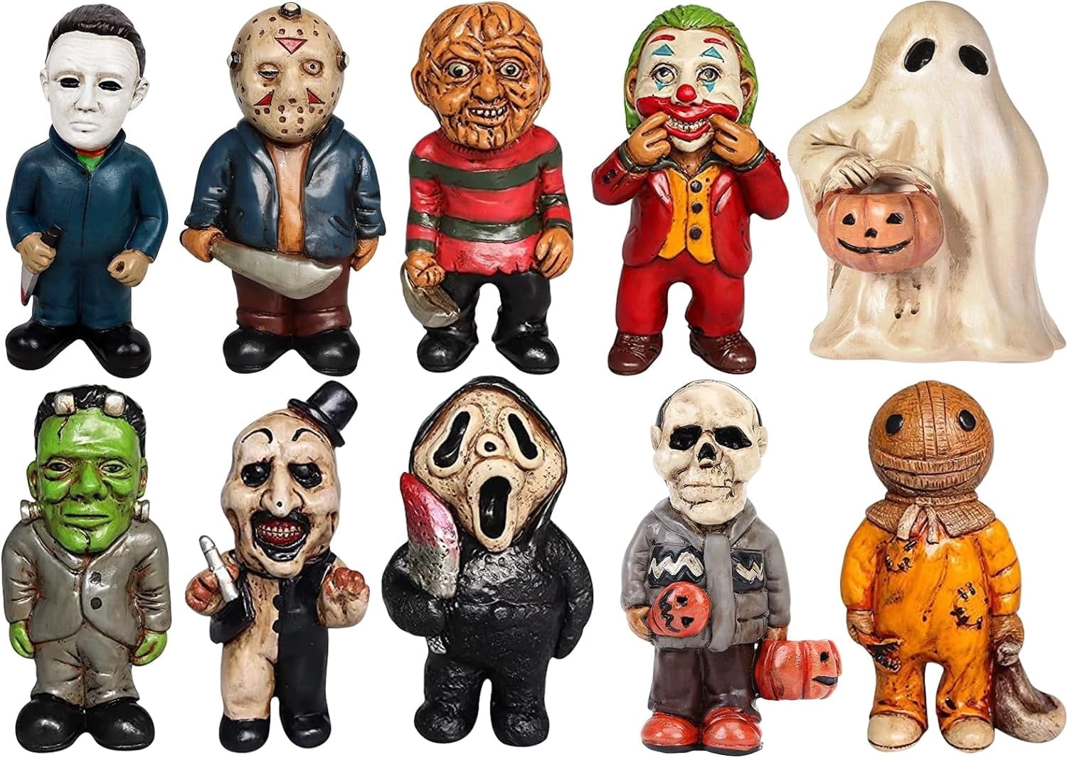 Horror Movie Garden Statue, Horror Movie Garden Gnomes Killer Set ...