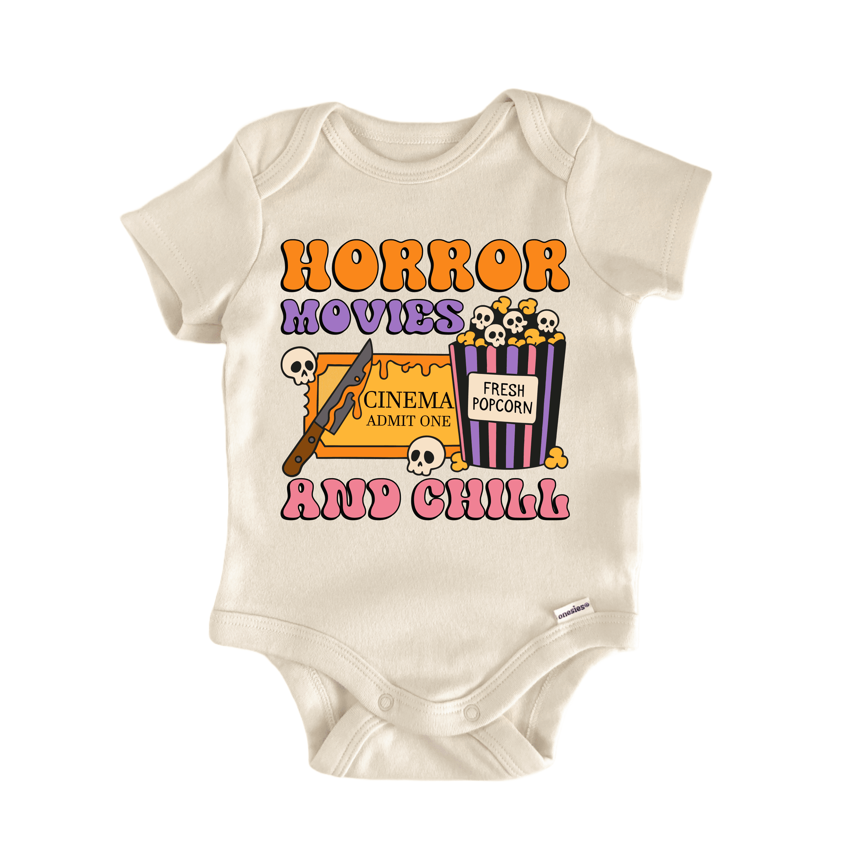 Horror Movie Halloween Newborn Baby Bodysuit - Walmart.com