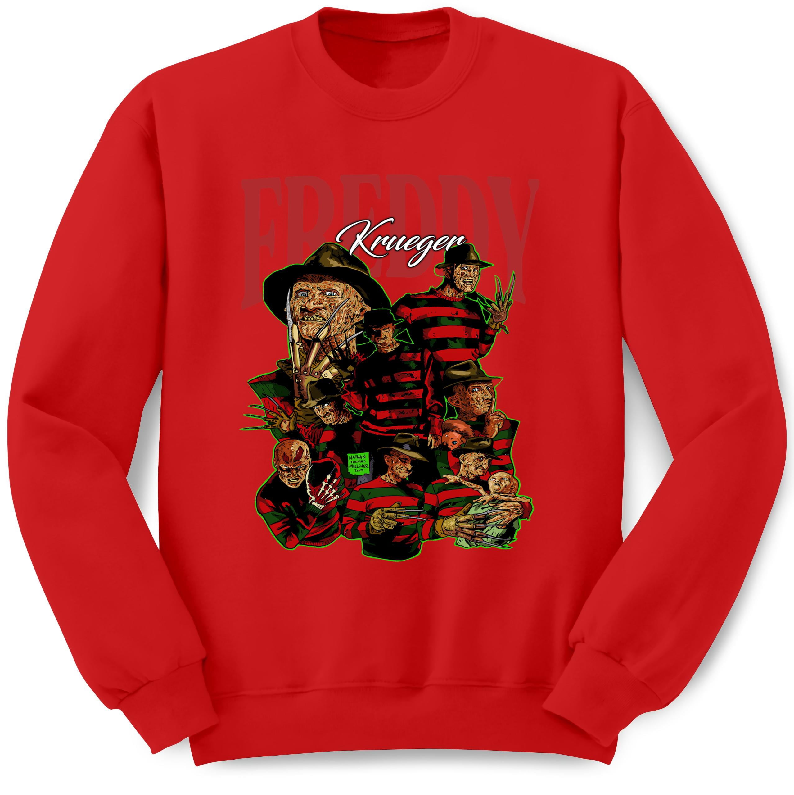 Horror Movie Inspired Graphic shirt, Scary Character Tee - Walmart.com