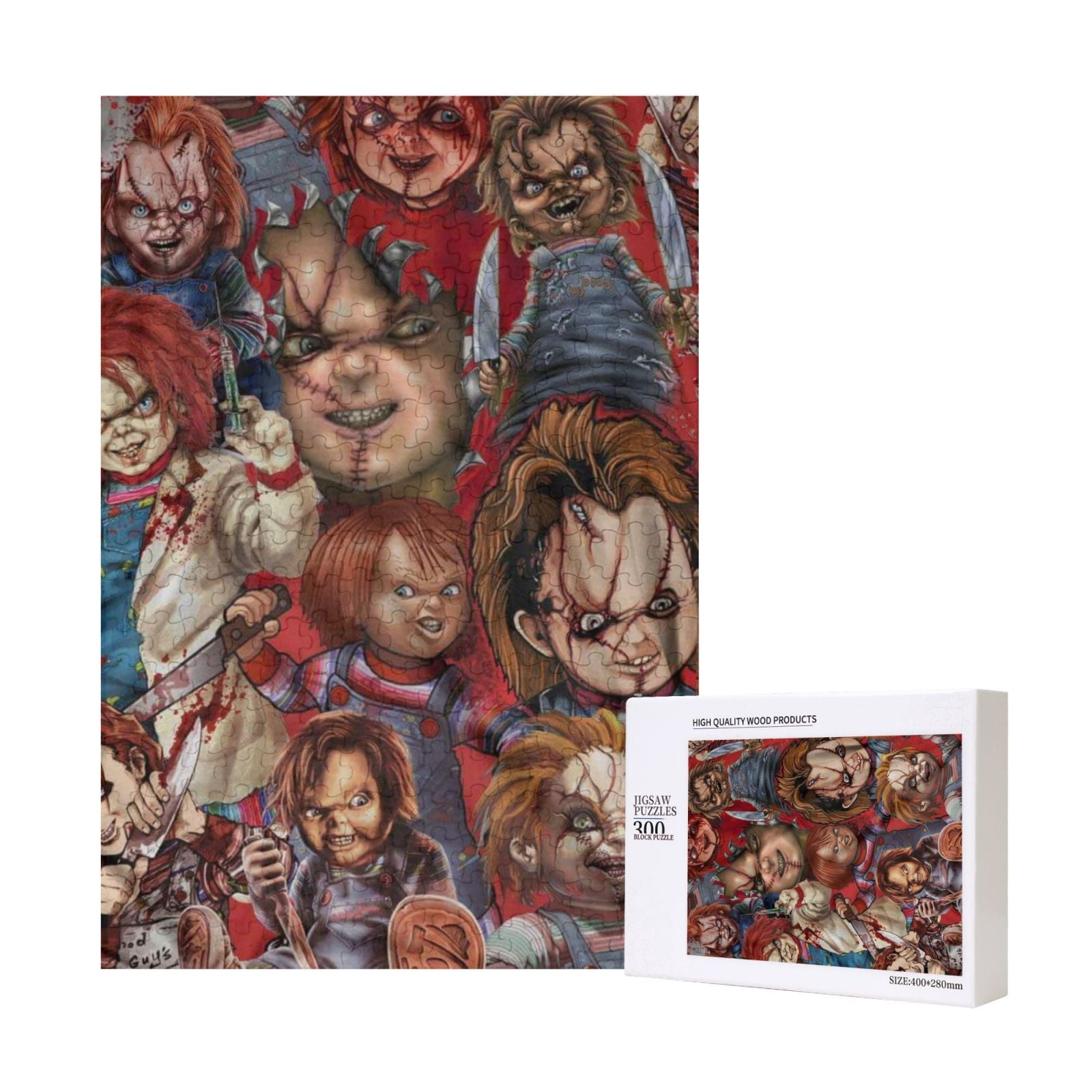Horror Movie Picture Puzzle Intellectual Decompressing Entertainment ...
