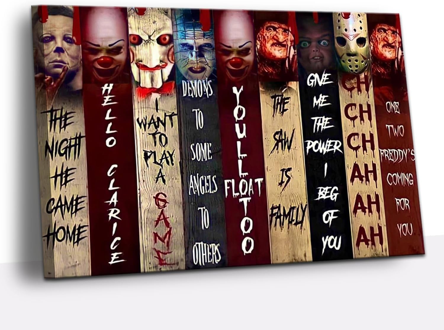 Horror Movie Posters Halloween Gifts HD Decorative Painting Print on ...