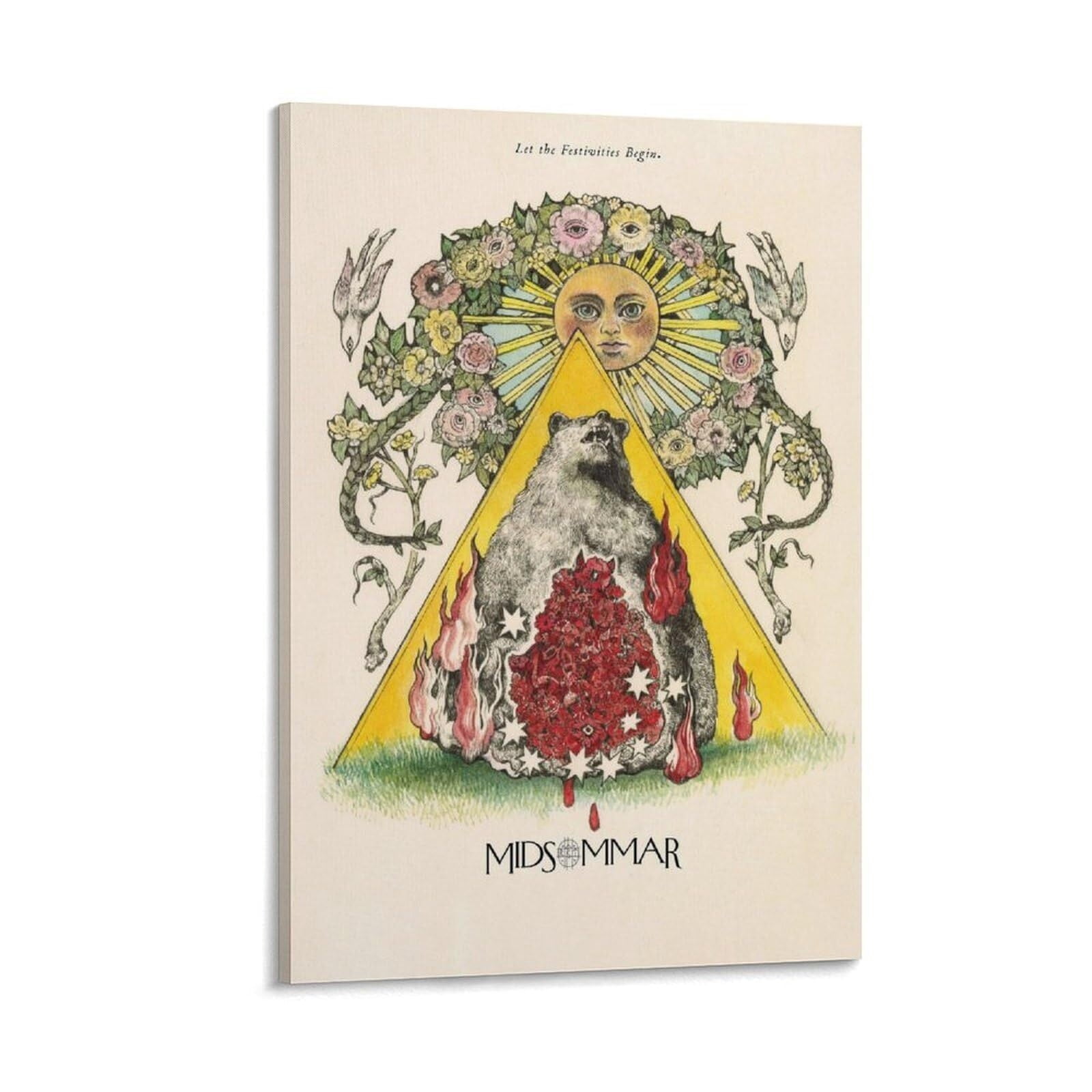 Horror Movie Posters Midsommar 2019 Poster Artworks Canvas Poster Room ...