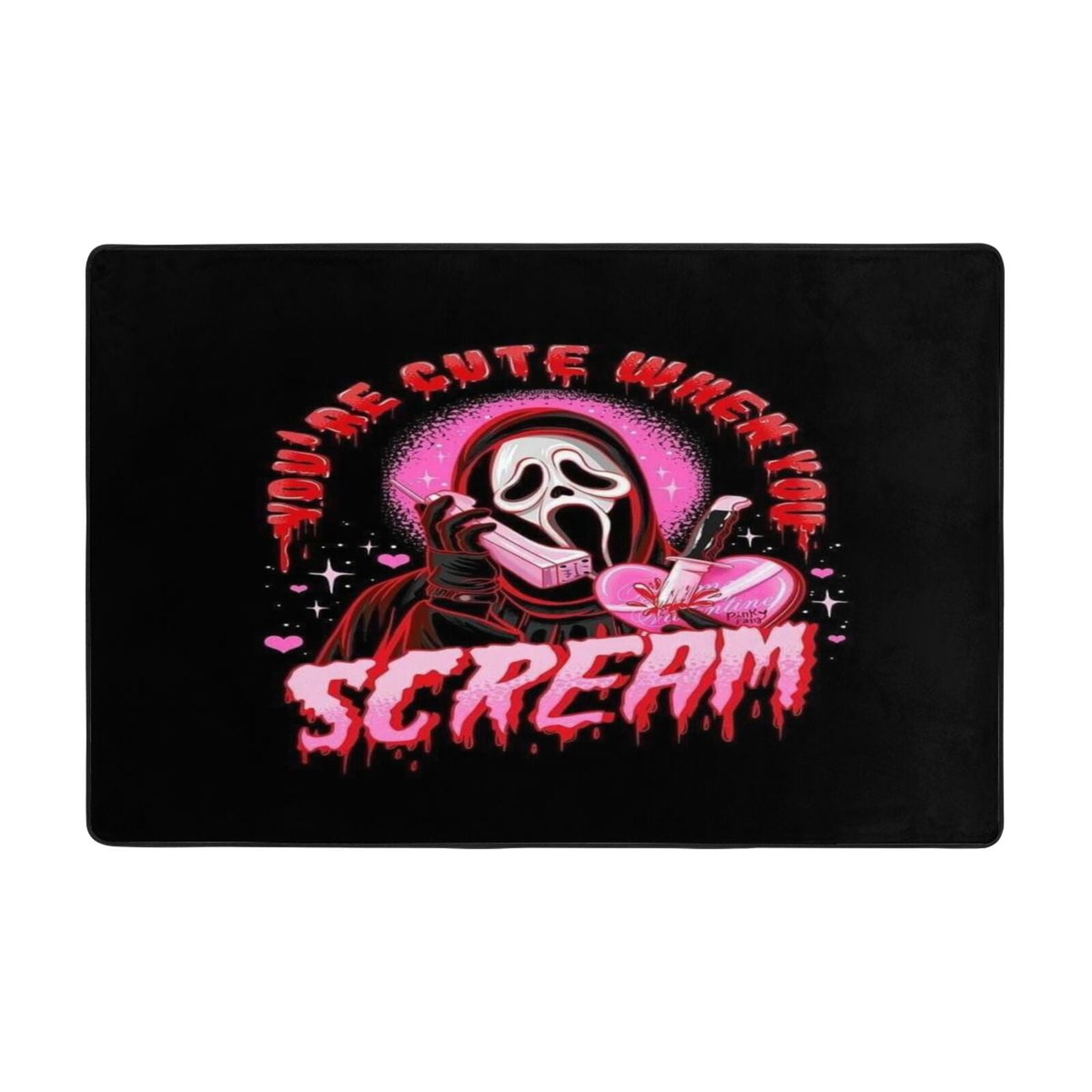 Horror Movie Scre-am0 Area Rug Cartoon Rug Modern 3D Digital Print ...