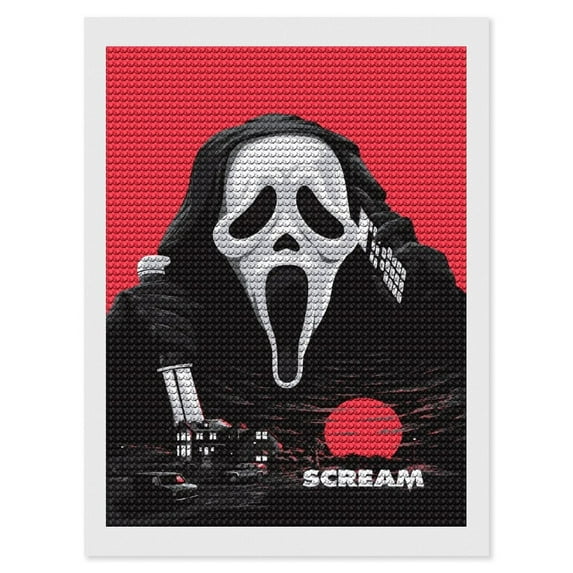 Horror Movie Scre-am0 Diamond Art Kits for Adults Kids,DIY 5D Round ...