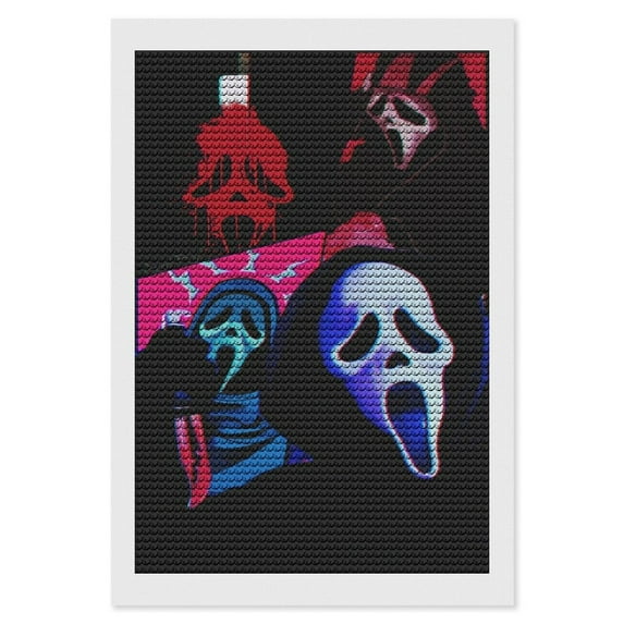 Horror Movie Scre-am0 Diamond Art Kits for Adults Kids,DIY 5D Round ...