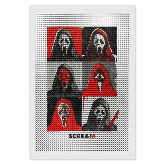 Horror Movie Scre-am0 Diamond Art Kits for Adults Kids,DIY 5D Round ...