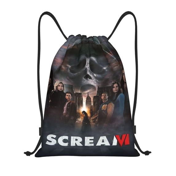 Horror Movie Scre-am0 Drawstring Bags Large Capacity Shopping Bag ...
