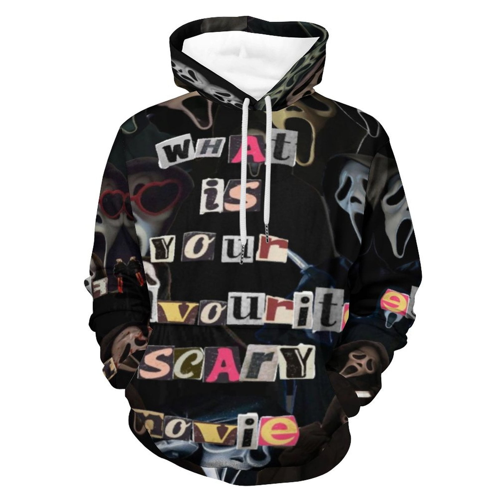 Horror Movie Scre-am0 Hoodie Costume Cosplay Sweatshirt Sweater 3D ...