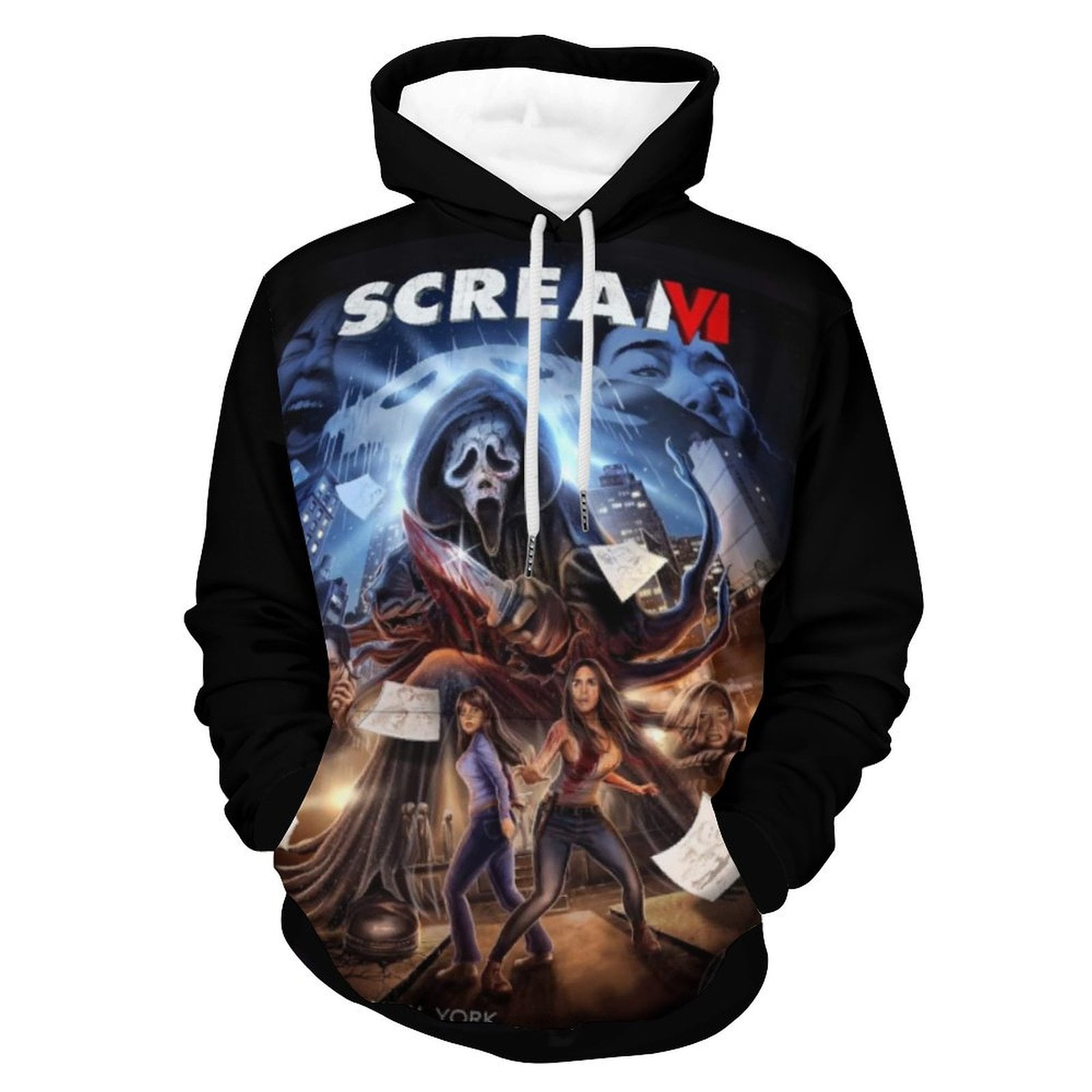 Horror Movie Scre-am0 Hoodie Costume Cosplay Sweatshirt Sweater 3D ...