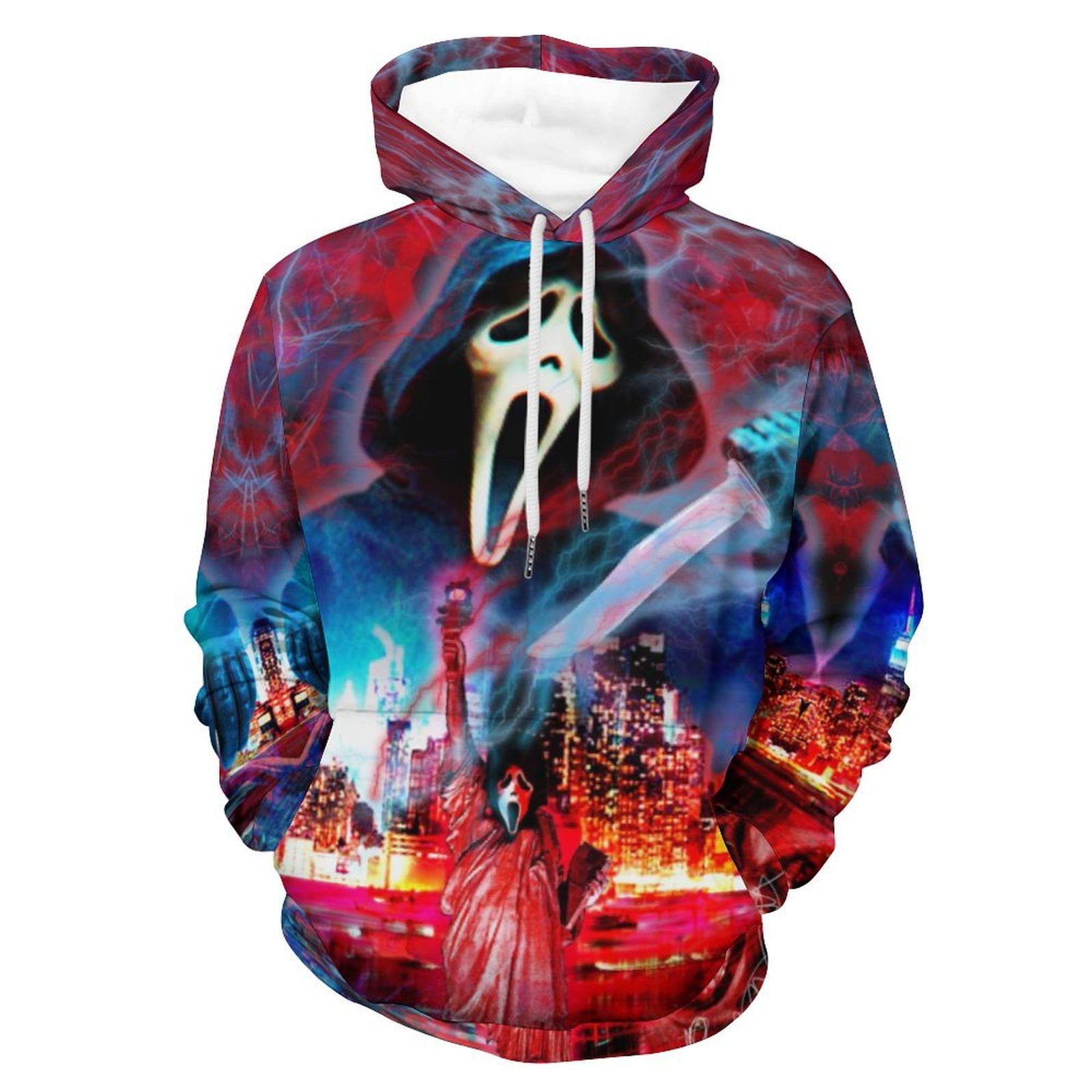Horror Movie Scre-am0 Hoodie Costume Cosplay Sweatshirt Sweater 3D ...