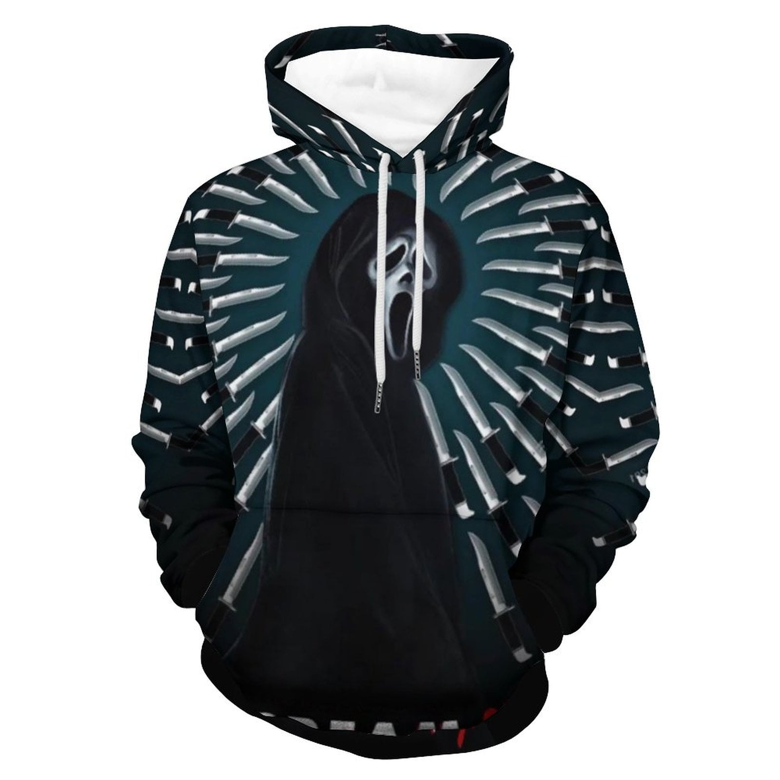 Horror Movie Scre-am0 Hoodie Costume Cosplay Sweatshirt Sweater 3D ...