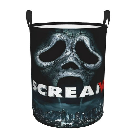 Horror Movie Scre-am0 Laundry Basket with Handle Waterproof Fabric ...