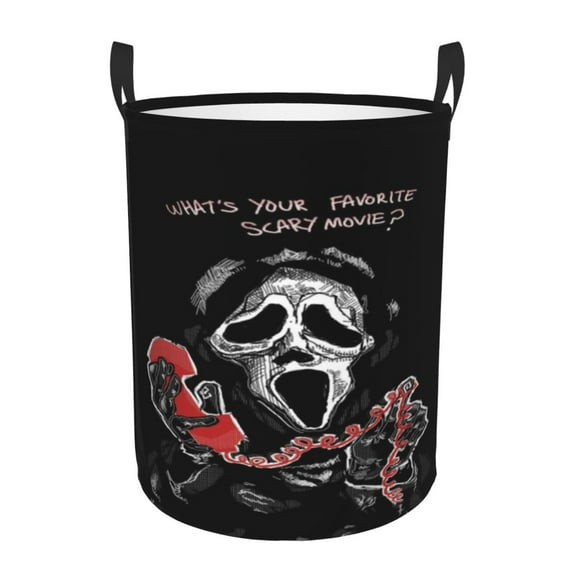 Horror Movie Scre-am0 Laundry Basket with Handle Waterproof Fabric ...