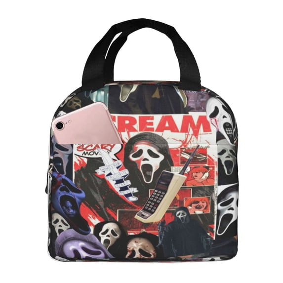 Horror Movie Scre-am0 Lunch Bag Lunch Box Reusable Bento Box Hot and ...