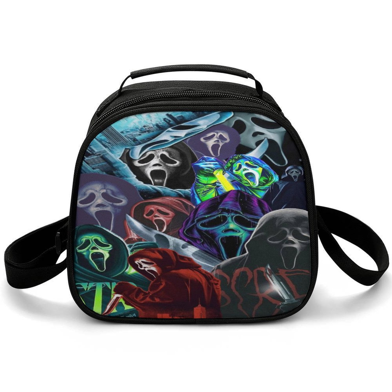 Horror Movie Scre-am0 Lunch Box with Portable Tableware Lunch Bag ...