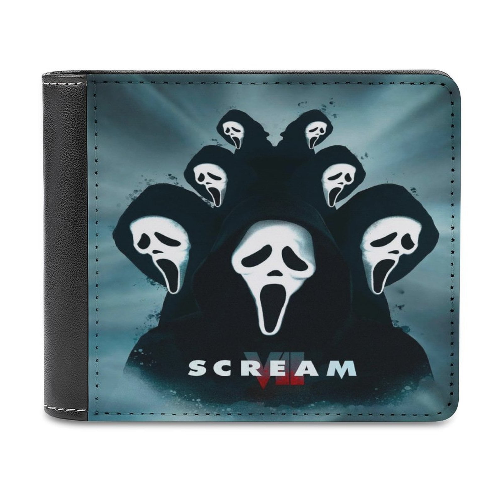 Horror Movie Scre-am0 Wallet for Men Leather Purse Clutch Card Holders ...