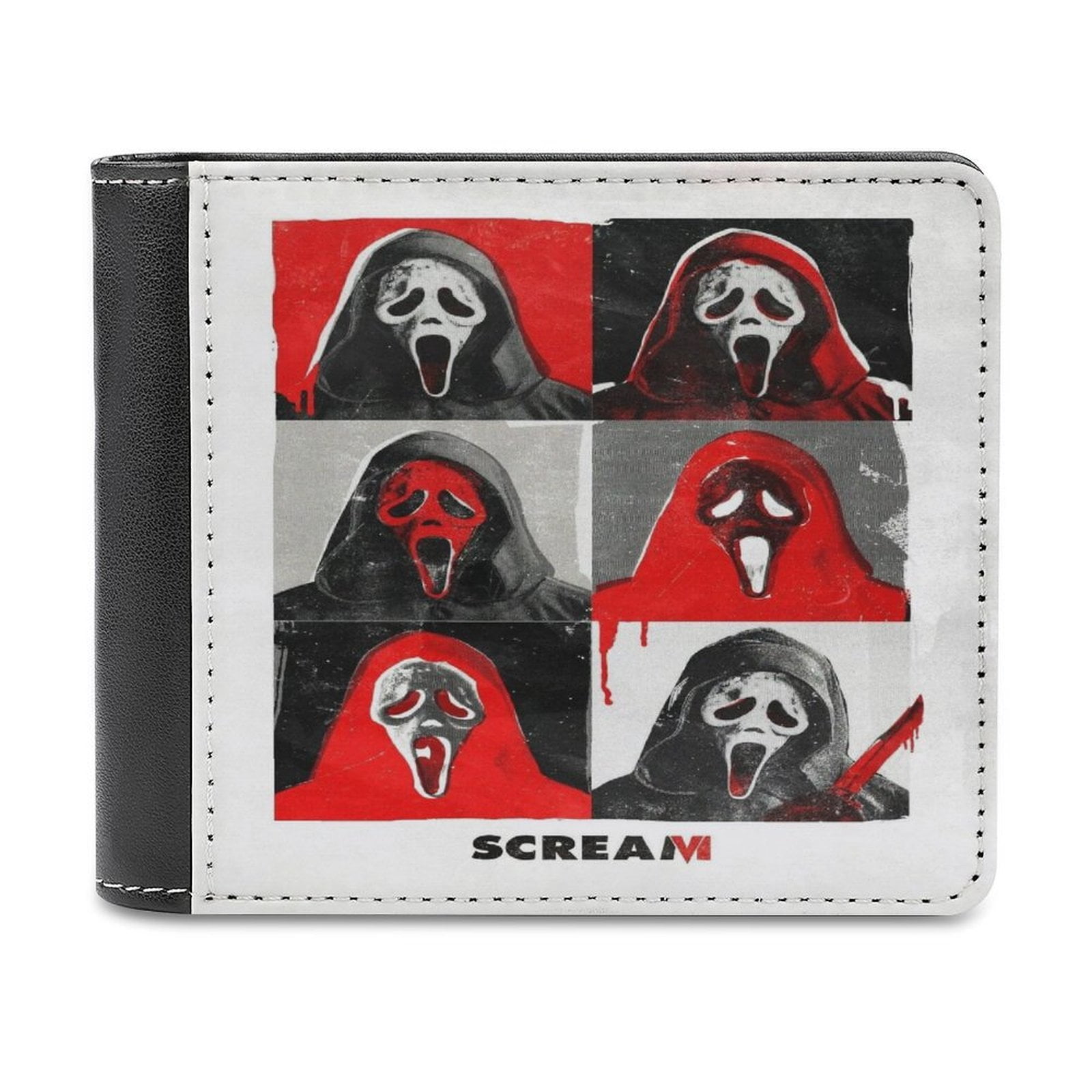 Horror Movie Scre-am0 Wallet for Men Leather Purse Clutch Card Holders ...