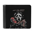 Horror Movie Scre-am0 Wallet for Men Leather Purse Clutch Card Holders ...
