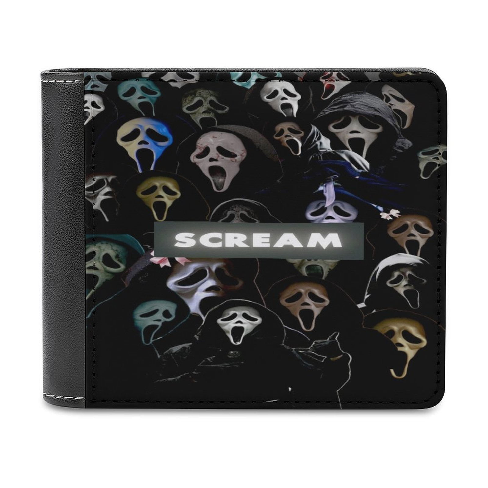 Horror Movie Scre-am0 Wallet for Men Leather Purse Clutch Card Holders ...
