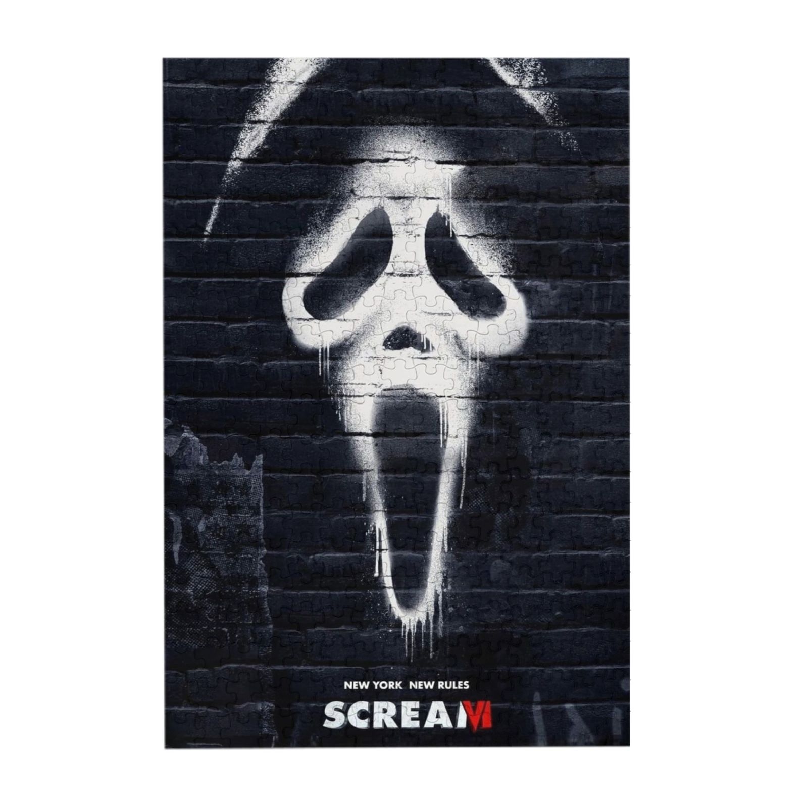 Horror Scre-A Ghost Movie Jigsaw Puzzles Cartoon Jigsaw Puzzle Funny ...