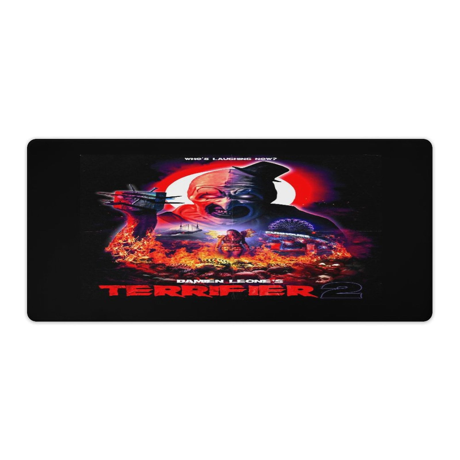 Horror Movie Terr-ifier Computer Mouse Mat with Anti-Slip Rubber Base ...