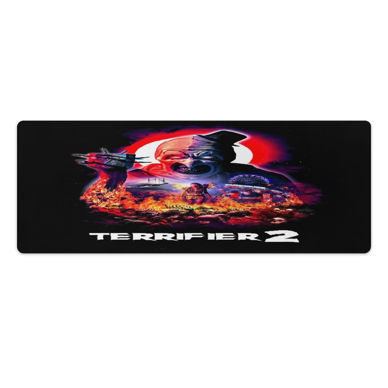 Horror Movie Terr-ifier Computer Mouse Mat with Anti-Slip Rubber Base ...