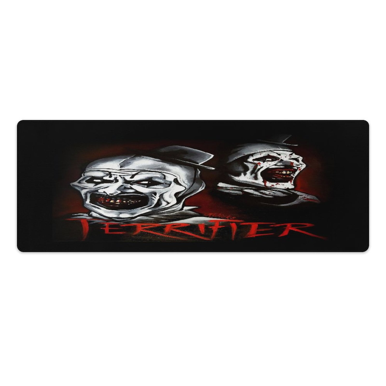 Horror Movie Terr-ifier Computer Mouse Mat with Anti-Slip Rubber Base ...
