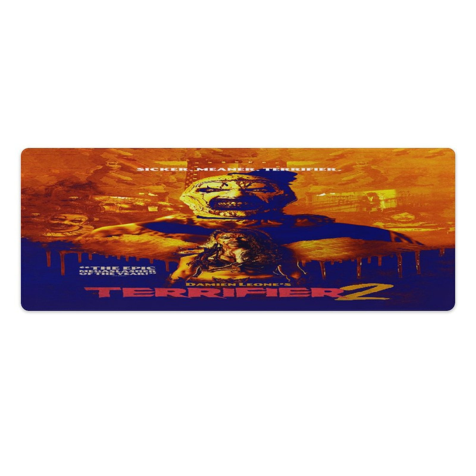 Horror Movie Terr-ifier Computer Mouse Mat with Anti-Slip Rubber Base ...