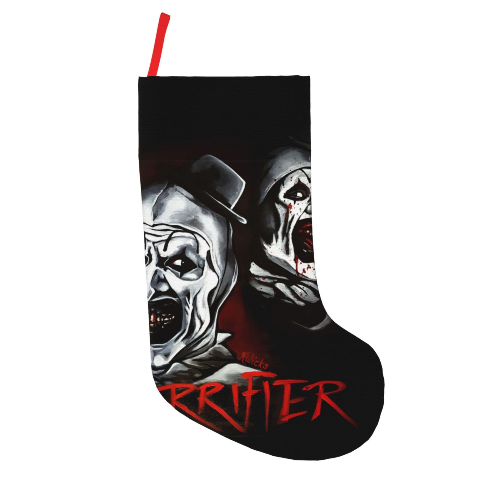 Horror Movie Terr-ifier Large Christmas Stockings 18 Inch Fireplace ...