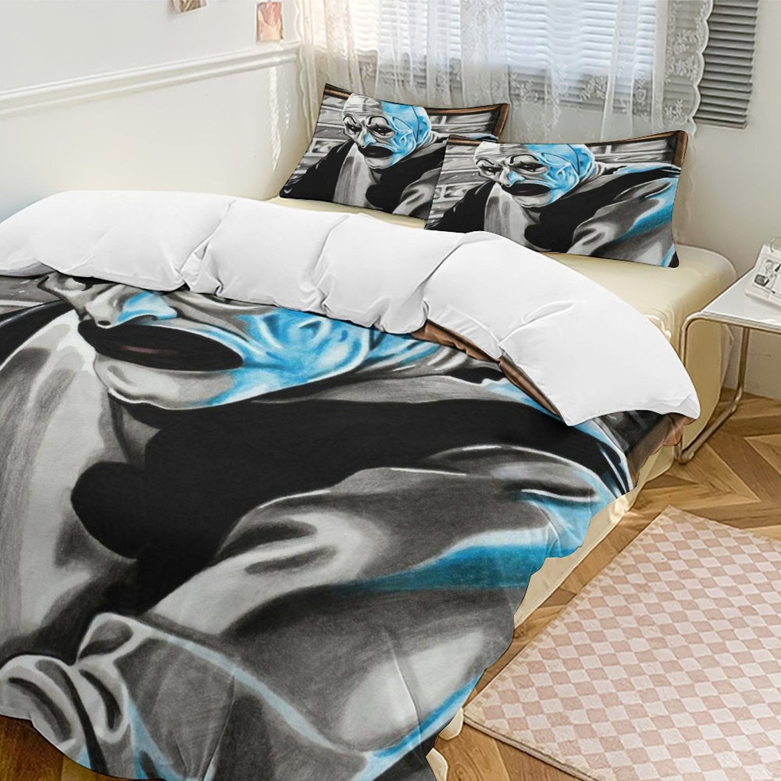 Horror Movie Terrifier Comforter Set Full Size for Boys Kids Teens ...