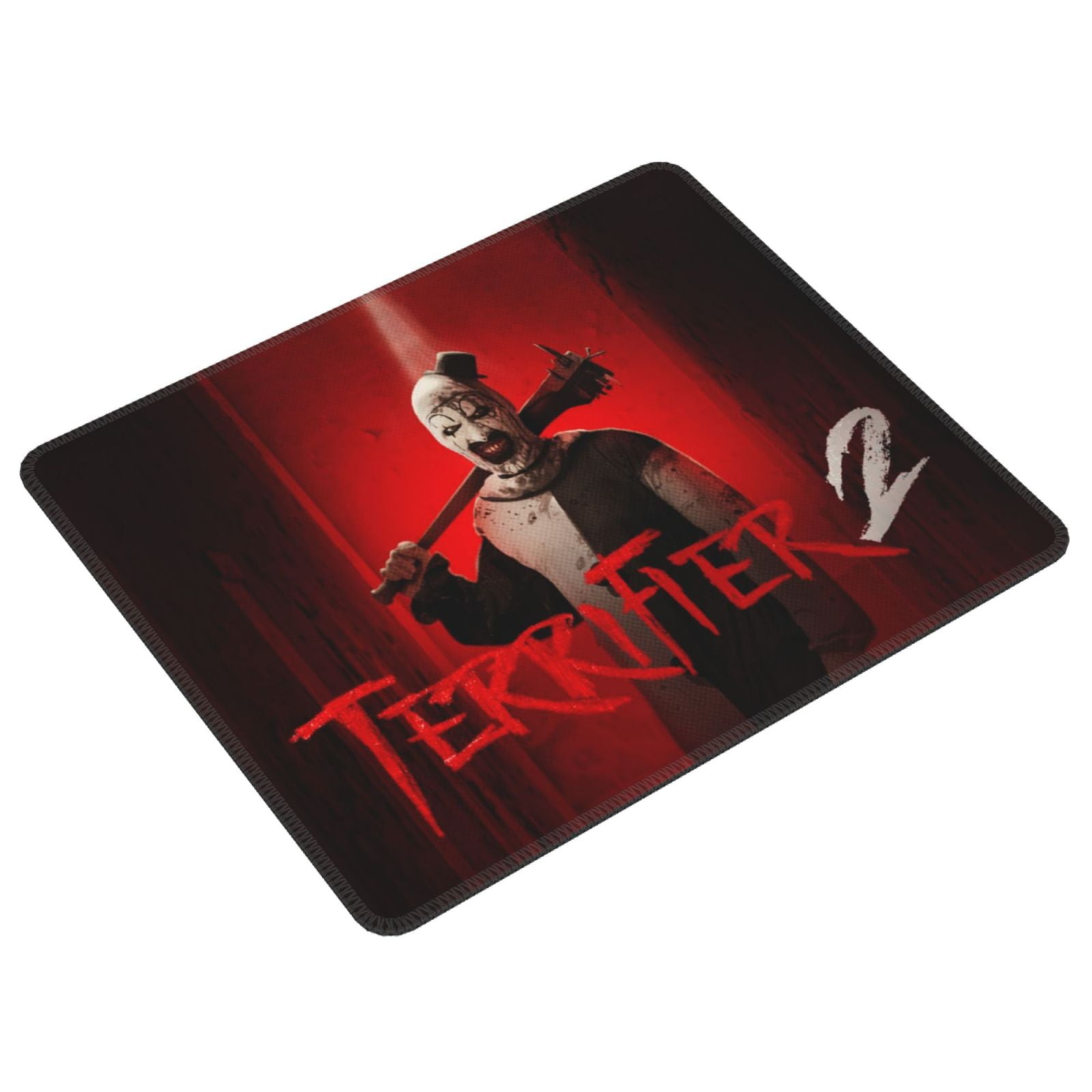 Horror Movie Terrifier Computer Mouse Mat with Anti-Slip Rubber Base ...