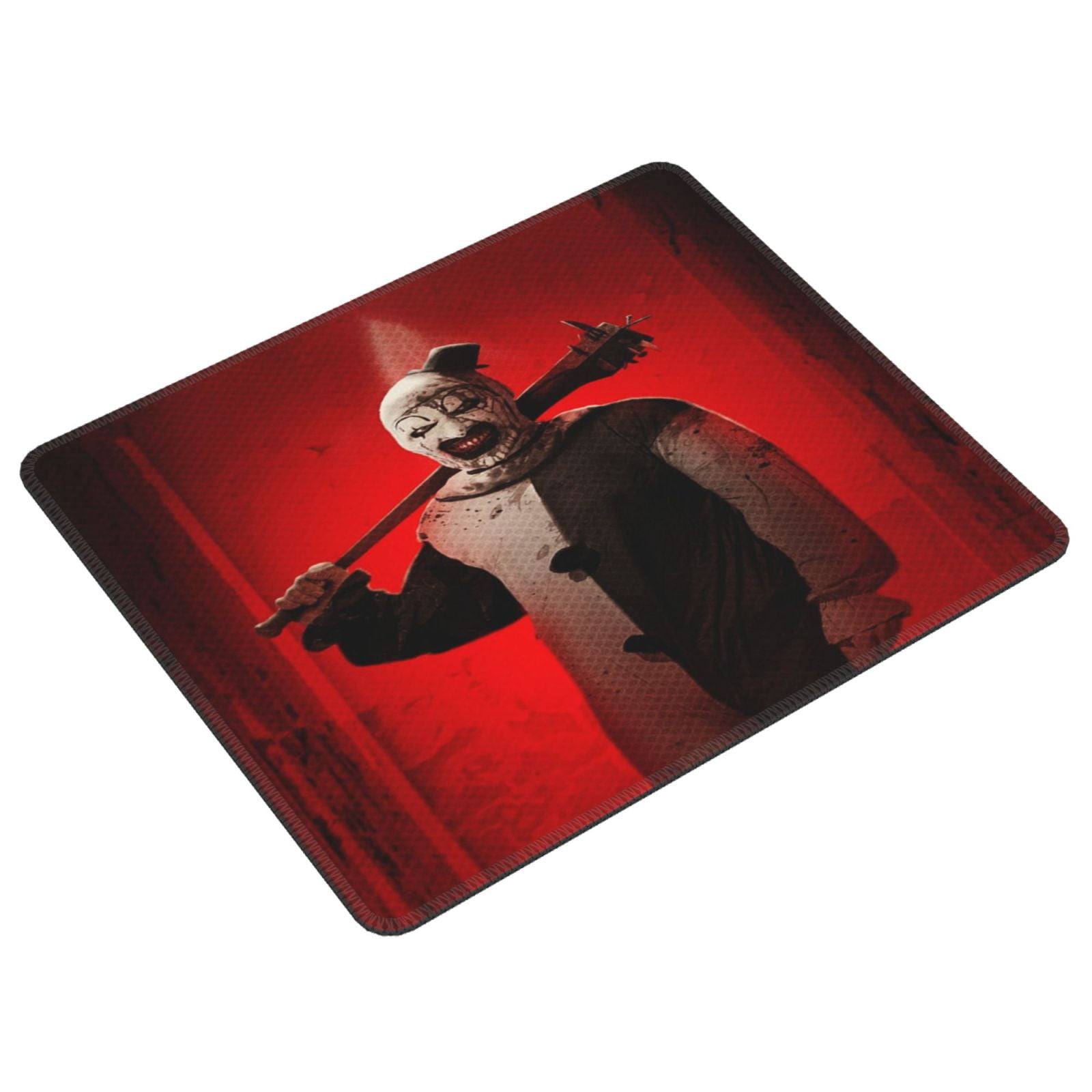 Horror Movie Terrifier Computer Mouse Mat with Anti-Slip Rubber Base ...