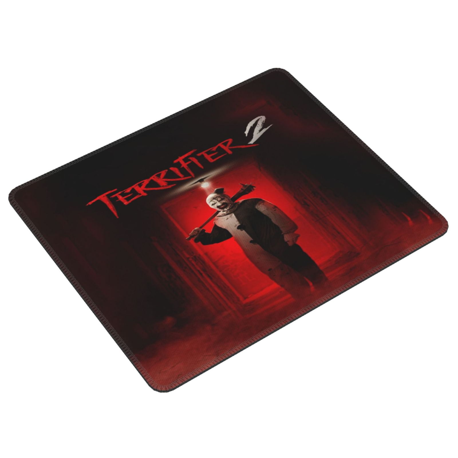 Horror Movie Terrifier Computer Mouse Mat with Anti-Slip Rubber Base ...