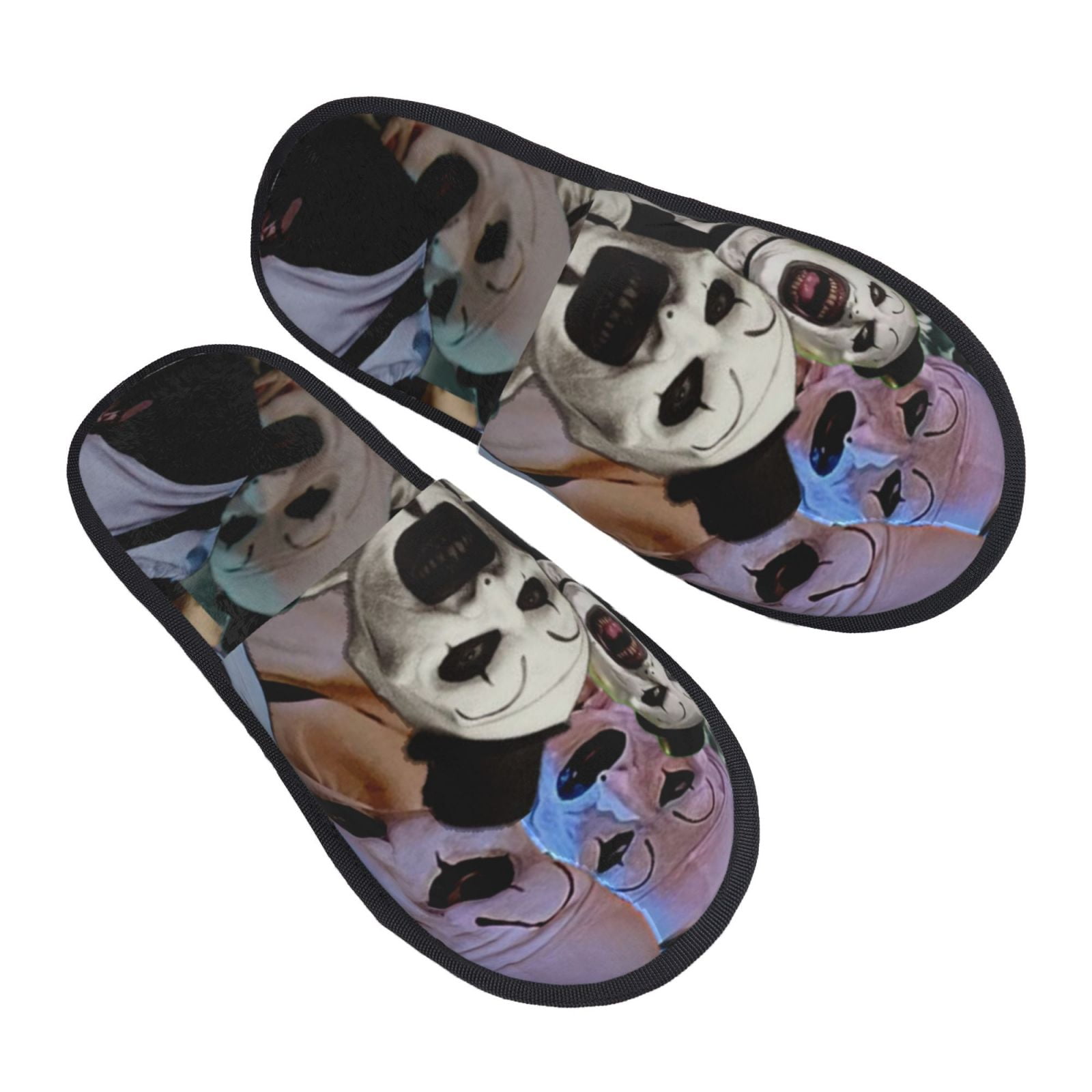 Horror Movie Terrifier Cotton Slippers House Living Room Shoes Memory ...