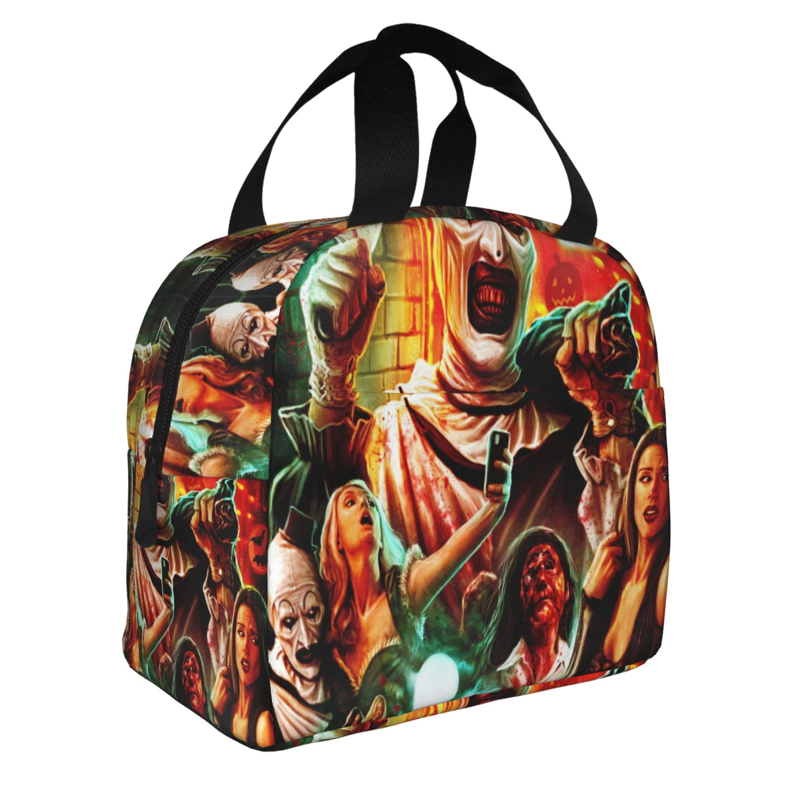 Horror Movie Terrifier Insulated Lunch Bag Adults Lunch Box Tote Bag ...