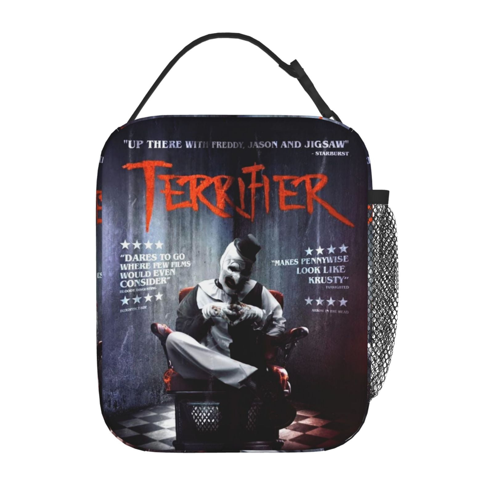 Horror Movie Terrifier Lunch Bag Lunch Tote Bag Portable Lunch Box Lunch Box for Work Office ...