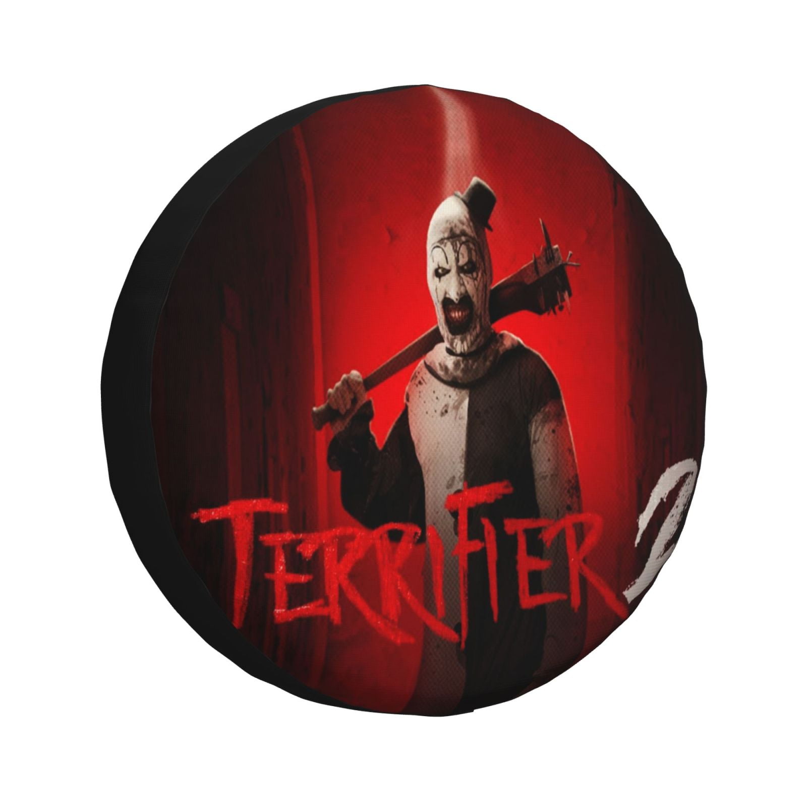 Horror Movie Terrifier Spare Tire Cover Simple Weatherproof Universal ...